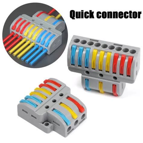 Wiring Quick Wire Connector Push In Conductor Terminal Block Cable