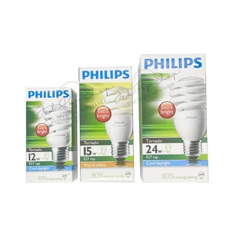 หลอดประหยัดไฟ คอมแพคฟลูออเรสเซนต์ หลอดทอนาโด มีขนาด 12w 15w 24w มี สีขาว และ สีวอร์มไวท์ ยี่ห้อ
