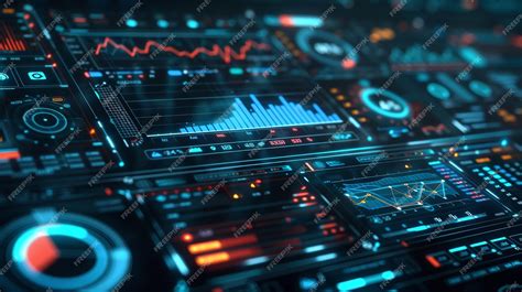 Aipowered Data Visualization Tool Sleek Interface Premium Ai Generated Image