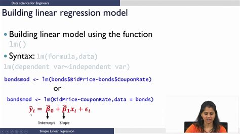Simple Linear Regression Model Building Youtube