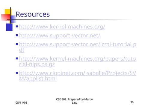 an introduction to support vector machines ppt