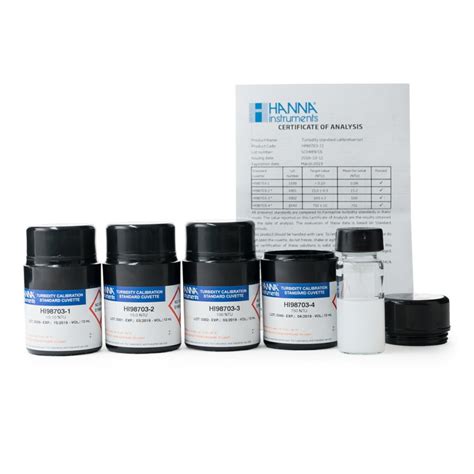 Jual Turbidity Calibration Standards