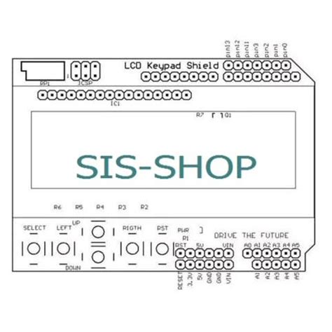 Jual Arduino LCD LCD1602 Keypad Shield Arduino Blue Key Pad Biru 5V 16x2 Shopee Indonesia