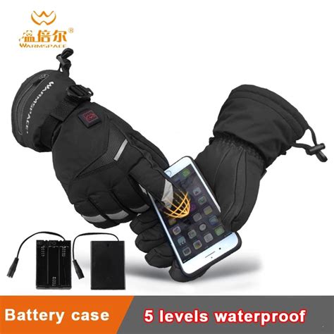 Badu Bg Електрическа акумулаторна батерия нагреваеми ръкавици Smart Control Топли по дълги