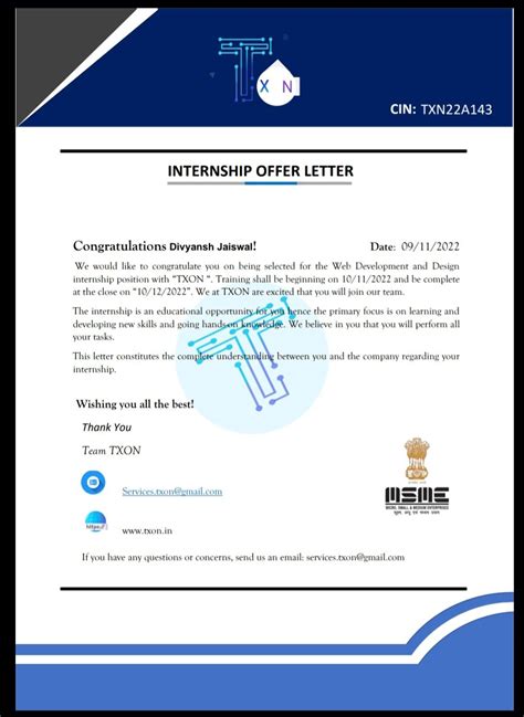 Divyansh Jaiswal On Linkedin Connections Txon Webdevelopment Internship