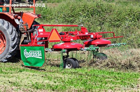 Комбиниран роторен сенообръщач и сеносъбирач 4 20 м в Селскостопанска техника в гр Стара Загора