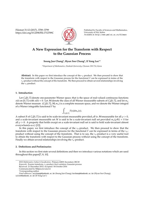 Pdf Relationships Between The ∗w Product And The L1 Analytic Fourier
