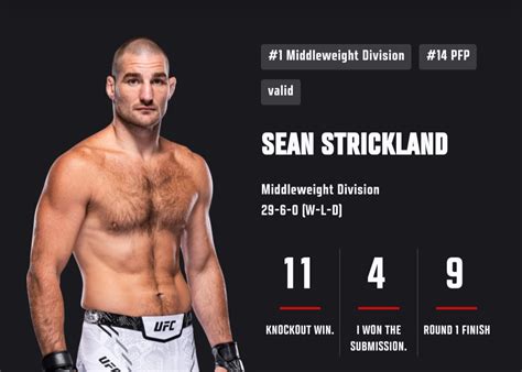 2024년 Ufc 미들급 세계 랭킹 순위션 스트릭랜드 이스라엘 아데산야 아이언 터틀 박준용 타바레스 등