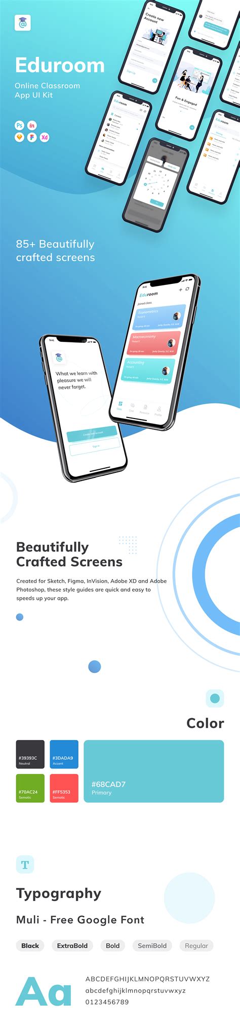 Eduroom Online Class Room App Ui Kit Behance Eduroom Online Class Room App Ui Kit Behance