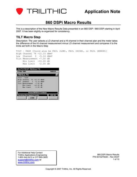 860 dspi macro results appnote pdf