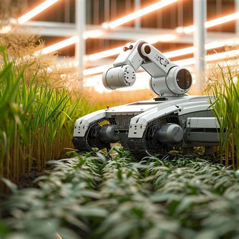Agricultural Innovation Smart Robotic Farmers Embody Cutting Edge Farm