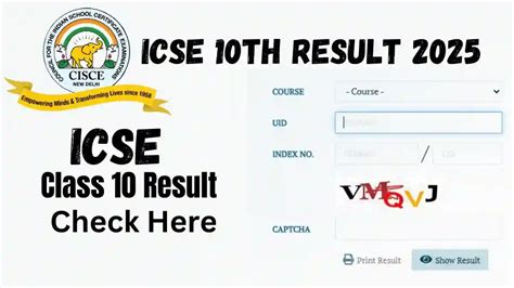 Icse 10th Result 2025 Live Updates
