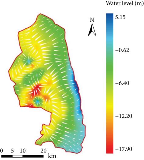 The Visualization Results Of Porous Groundwater Seepage Flow Field