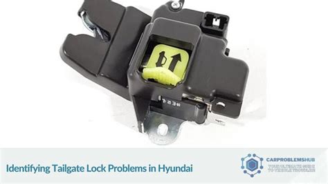 Hyundai Tailgate Lock Problems: Causes and Solutions - Car Problems Hub: Your Ultimate Guide to ...