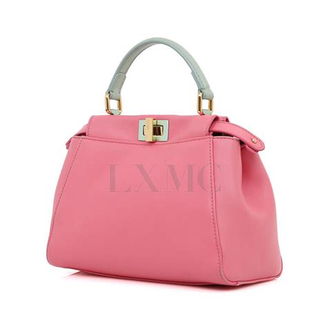 펜디 피카부 미니크로스 핑크미니백 8bn244 럭스애비뉴 중고명품 매입위탁 전문 펜디 Bag 크로스백