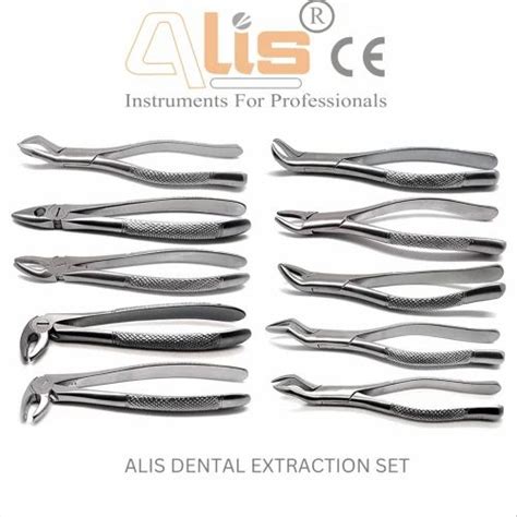 Stainless Steel Dental Extraction Set At ₹ 6500 Set In Jalandhar Id