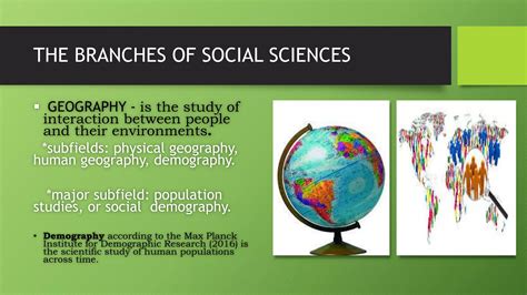 Branches Of Social Science Pptx