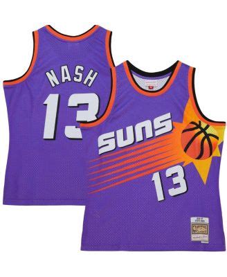 Mens Mitchell And Ness Steve Nash Purple Phoenix Suns Hardwood Classics