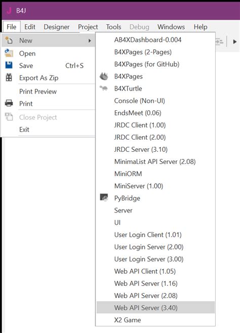 Web Api Server V3 B4x Programming Forum