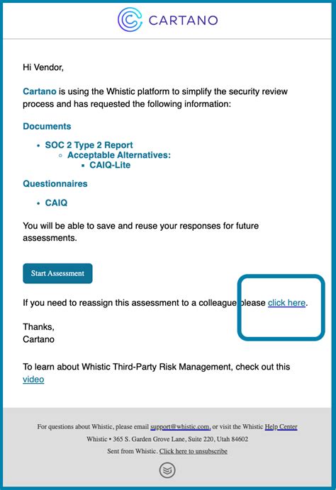 How To Reassign An Assessment Request As The Recipient Whistic