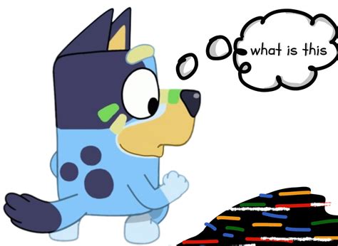 Bluey Do Not Touch It By Honeytania On Deviantart