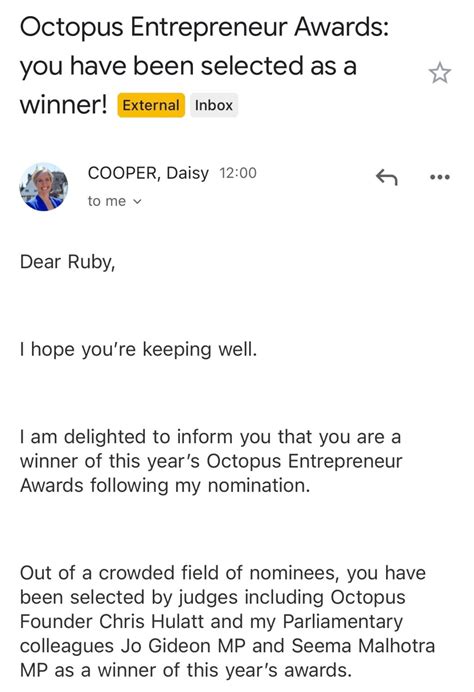ruby raut on linkedin winningentreprenur mpoftheuk