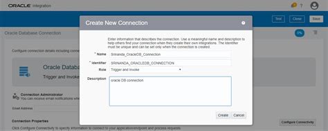 Soalicious Oic Create A Db Connection Trigger And Invoke Role Type