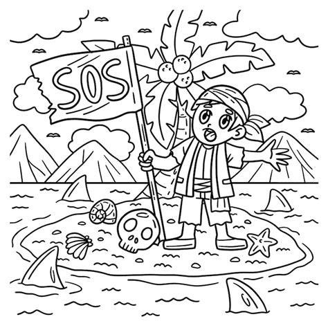 3 페이지 색칠놀이 모험 이미지 Freepik에서 무료 다운로드