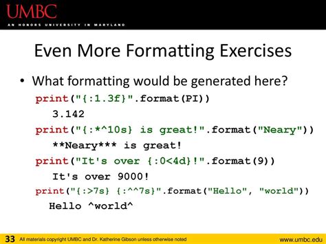 Cmsc201 Computer Science I For Majors Lecture 18 String Formatting