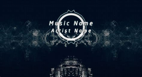 Pulsing Particles Music Visualizer Widescreen Renderforest