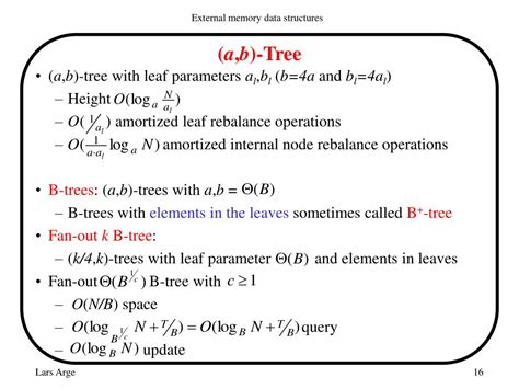 ppt external memory geometric data structures powerpoint presentation