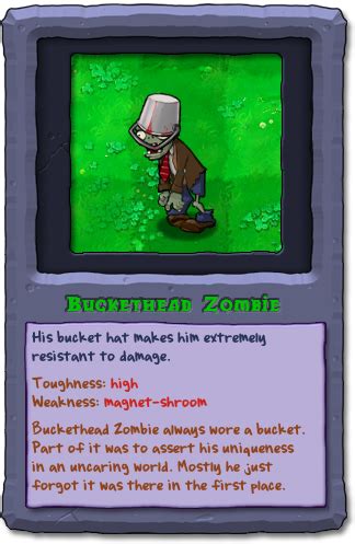 Buckethead Zombie Plants Vs Zombies Wiki