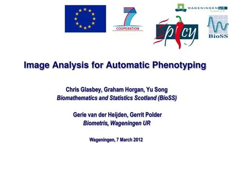 Ppt Image Analysis For Automatic Phenotyping Powerpoint Presentation Id 6158131