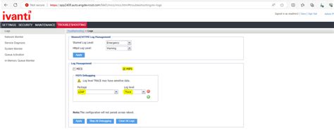 Epmmmobileiron Core Showtech Logs What Are The Recommended Package