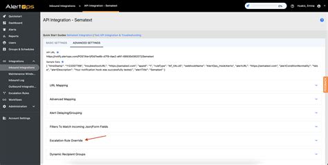 Alertops Alerts Integration Sematext Documentation