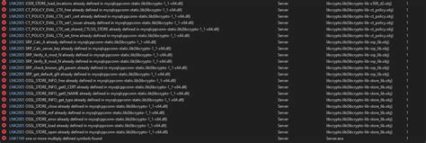 c how do i use 2 libraries with same external symbols stack overflow