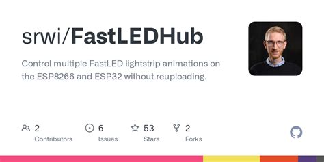 Github Srwifastledhub Control Multiple Fastled Lightstrip Animations On The Esp8266 And