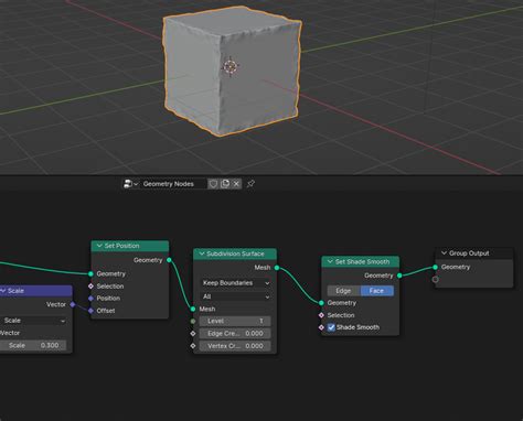 Modeling Edge Detect Geometry Node Blender Stack Exchange
