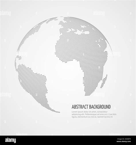 World Map Vector Infographics Template With Internet Connections Map Of Planet Global Graphic