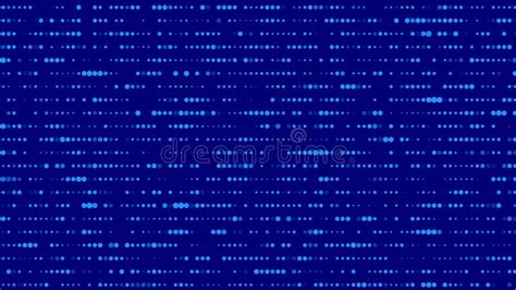 Matrix Abstract Glitch Blue Background Abstract Green Vector Illustration Stock Illustration