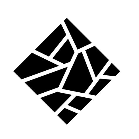 Icono De Sequedad Grieta En El Suelo Superficie Redonda Rota Los Fragmentos Destrozados