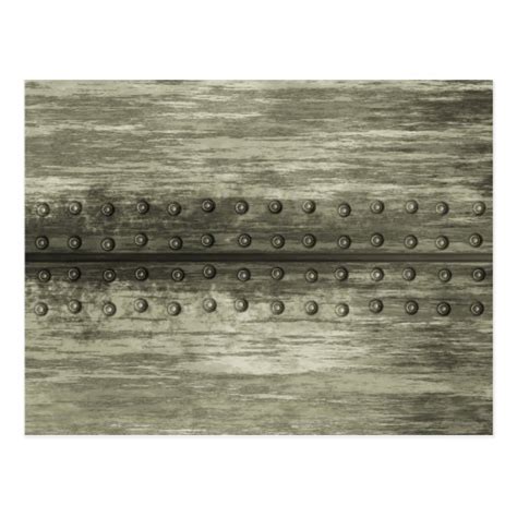 Metal Rivets Pattern Postcard Zazzle