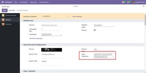 User Manual of Odoo Website Shop the Look - Webkul Blog