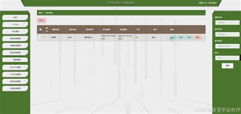 java vue计算机毕设大学生在线学习监视系统【开题 程序 论文 源码】 csdn博客