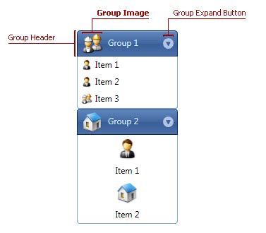 Group Header Image WPF Controls DevExpress Documentation