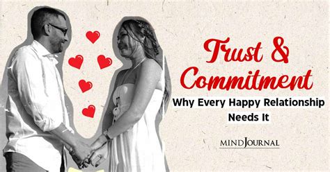 Trust And Commitment In A Relationship 2 Important Things