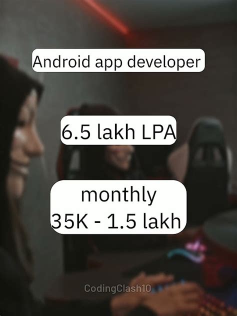 App Developer Salary In India Coding Youtubeshorts Codinglover