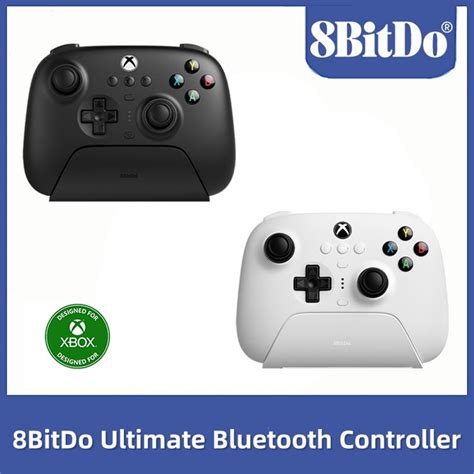 【ready Stock】8bitdo Ultimate Wireless Bluetooth Controller With Charging Dock Hall Effect