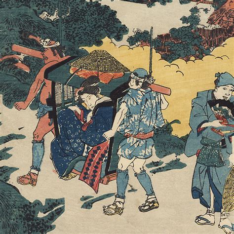 Kunisada 1786 1864 Chushingura Act 6 Fuji Arts Japanese Prints