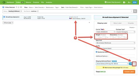 Ordoro How Do I Create Multi Package Labels In Ordoro For Ups And Fedex